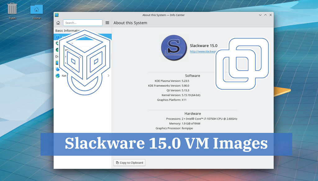 Slackware 15.0 VM Images | Slackware 15.0 VirtualBox Image | Slackware ...